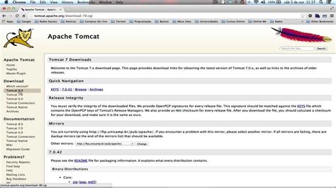 How To Install Tomcat On Mac Os X Youtube