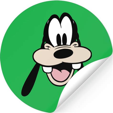 Disney Goofy Face Big Smile Stickers Blue Id 20766889 By Ian Lynch
