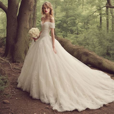 Taylor Swift Wear Wedding Dress By Bradjstover On Deviantart