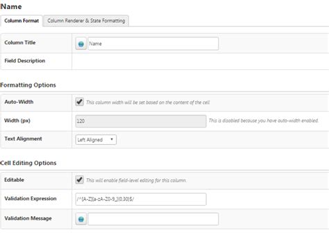 Solved How Can I Add A Validation Expression In An Editab Ptc