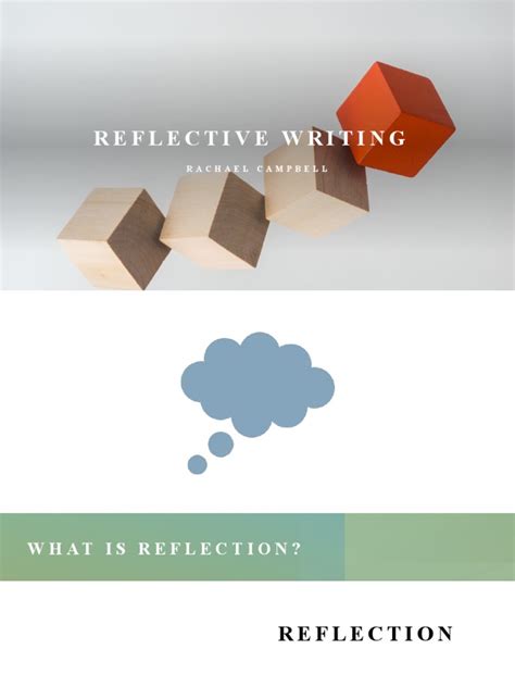 Reflective Thinking And Writing Skills Pdf Learning Experience