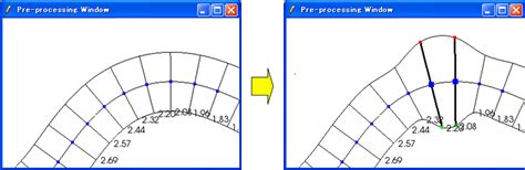 Editing Cross Section Data — Iric Users Manual 400 Documentation