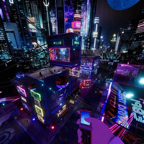 Vr챗 사이버펑크 나이트시티 풍 월드 네이버 블로그