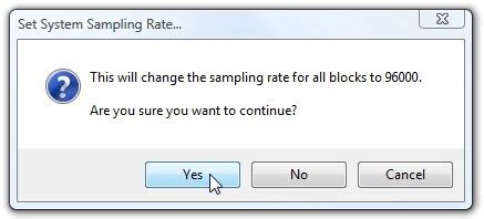How Do I Change The Sample Rate Of My SigmaStudio System Documents SigmaDSP Processors
