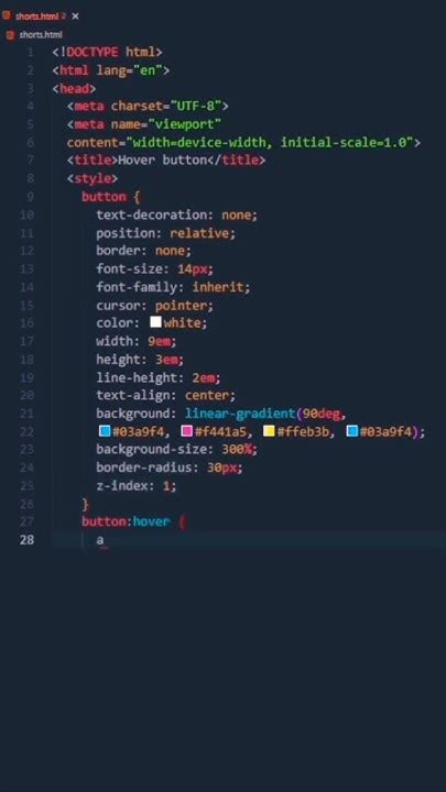 Hover Effect Css Animation Javascript Video Music Share Shorts