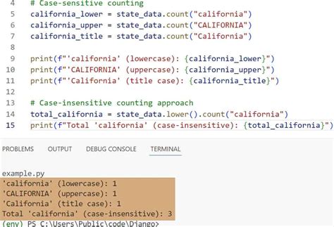 Python String Count Method