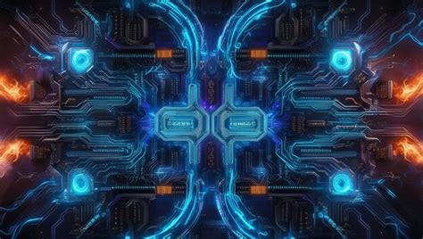 Digital Information Technology Binary World Concept Computer Generated