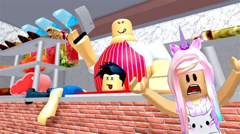 Roblox Escape The Evil Butcher Story Youtube