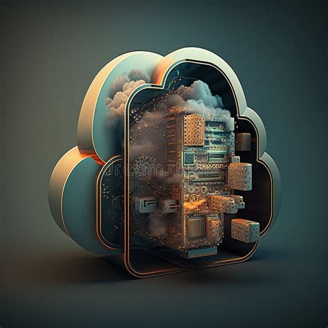 Cloud Computing Technology Concept Stock Illustration Illustration Of Cloud Technology