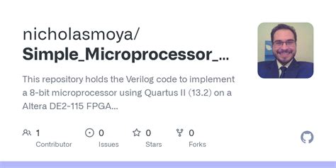 Github Nicholasmoyasimplemicroprocessorsmp This Repository Holds