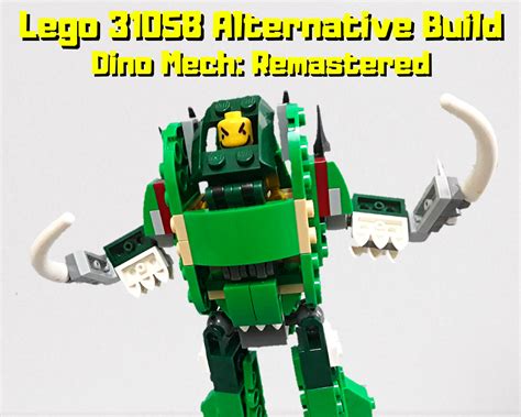 Lego Moc Dino Mech Remastered By Noob Builds Lego Rebrickable