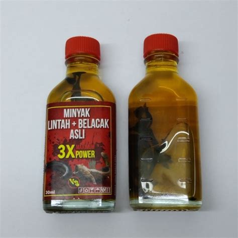 MINYAK LINTAH ASLI BELACAK 3X AKAR URUTAN TRADISIONAL -30ML- | Shopee Malaysia