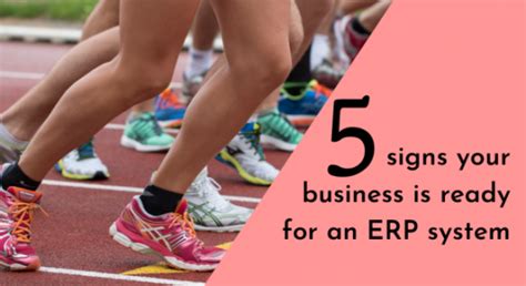 5 Signs Your Business Is Ready For An Erp System Triumph Business Systems