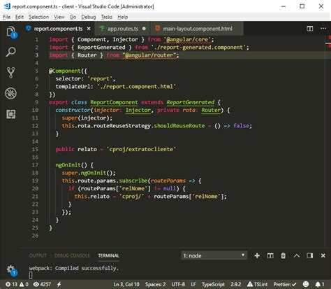 App Route Ts Customization Angular Radzen