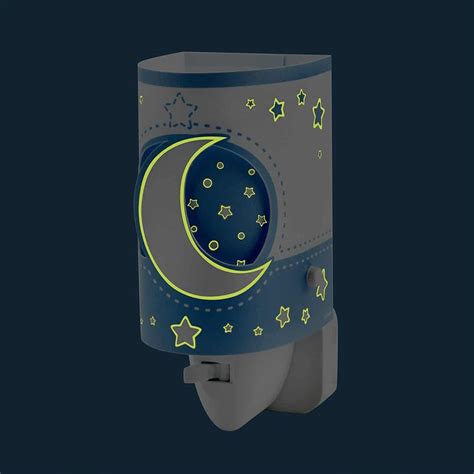 Moonlight Blue Led νυκτός πρίζας στο Vour