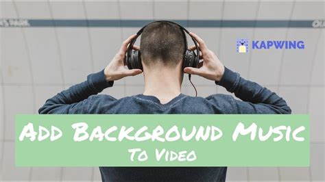 How To Add Background Music To A YouTube Video YouTube