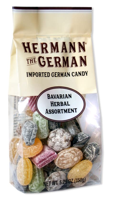 Hermann The German Hard Candy Bavarian Herbal Assortment Open House Imports
