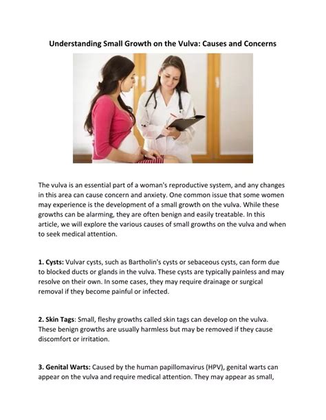 PPT Understanding Small Growth On The Vulva PowerPoint Presentation Free Download ID 12891582