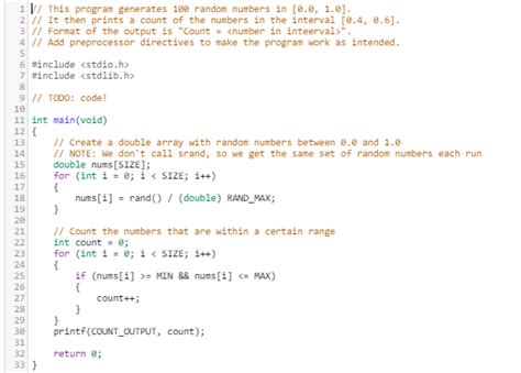 Solved This Program Generates Random Numbers In Chegg Com