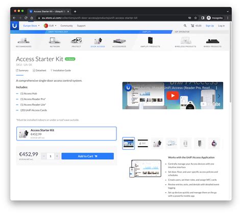 Unifi Access Starter Kit UA SK Issue 234 Dwyl Home GitHub