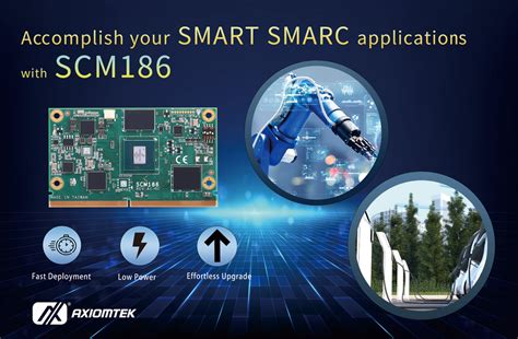 Introducing SCM Axiomtek S RISC Embedded SMARC SoM Empowering Upgradable Solutions