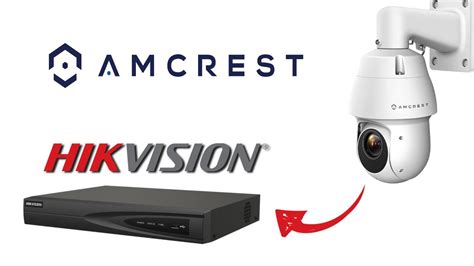 Add Amcrest Camera To Hikvision Nvr Via Onvif Youtube