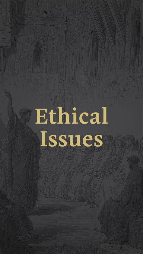 Ethical Issues Apologia Studios