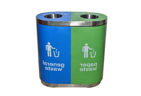 Swing Type Color Coded Duo Dustbin Steel At Piece In New Delhi ID