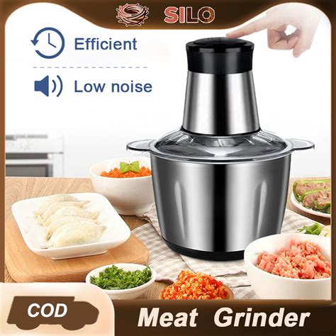 Silo Meat Grinder Food Processor Electric Heavy Duty Multifunction