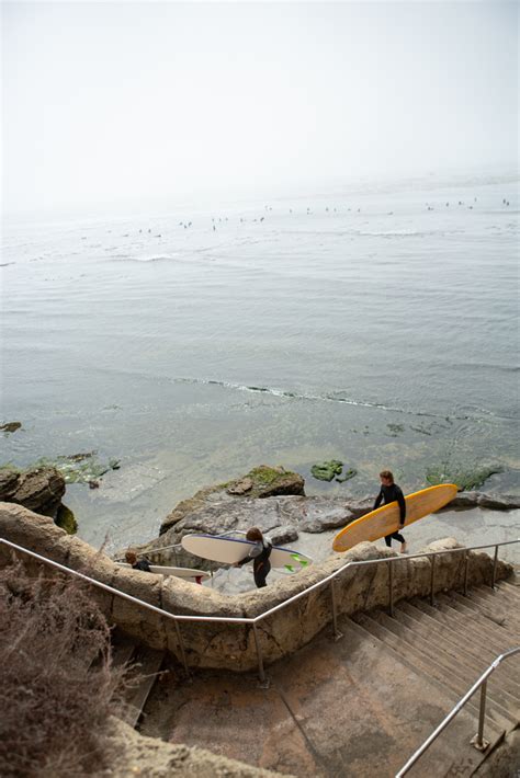 Foggy Mornings In Santa Cruz Ca With Surfers Mariana Maya Photography