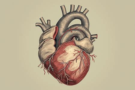 心脏的平面图插画图片下载 正版图片600136773 摄图网