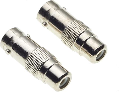BNC To Phono Coupler BNC Female Socket To Phono Female Socket Adaptor