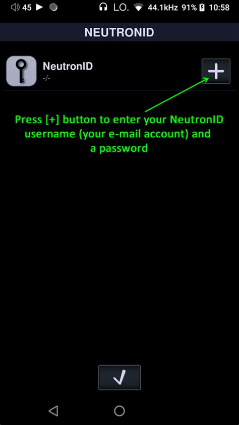 Q How Do I Create Neutronid