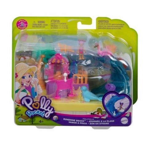 Promo Polly Pocket Pollyville Sunshine Beach Playset Diskon Di Seller Qairina Store