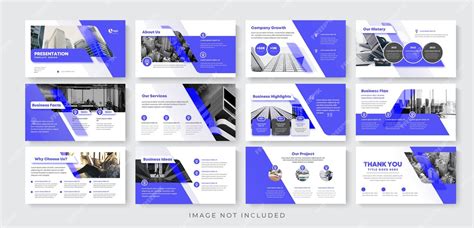 Premium Vector Presentation Template Layout Design Powerpoint