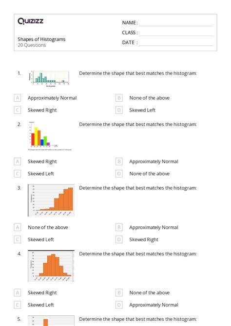 50 Histograms Worksheets For 7th Grade On Quizizz Free And Printable