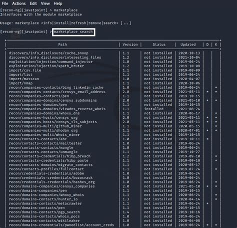 Recon Ng Information Gathering Tool In Kali Linux Online Tutorials Library List Tutoraspire