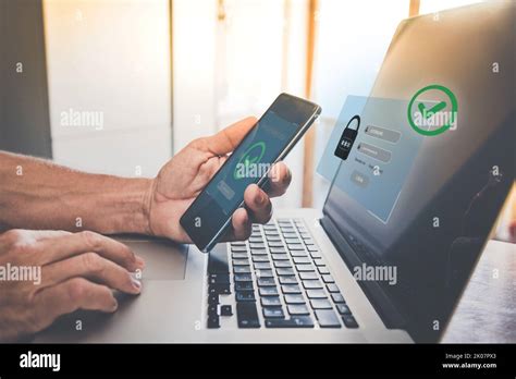 Two Factor Authentication Ensure Protection Identification Concept