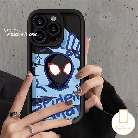 Missconnie Couples Cute Cartoon Spider Man Case For Redmi C C T A A A A C Nfc