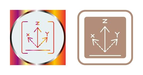 Axis Vector Icon 33972301 Vector Art At Vecteezy