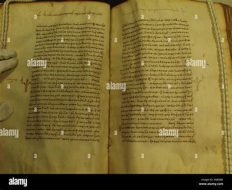 Minuscule 2755 Ga F 206 Is A Page From An Ancient Greek Manuscript Written In Minuscule