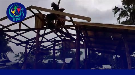 ပေးသောလက်ပရဟိတအဖွဲ့က ပြည်သူတွေအတွက် နေအိမ် ဆောက်လုပ်လှူဒါန်း Dvb News Youtube