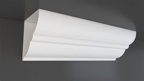 3d Cornice 60 Straight Turbosquid 1515141