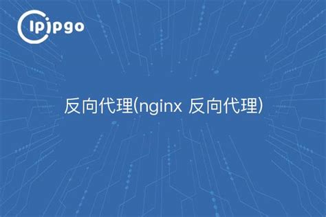 反向代理nginx 反向代理 Ipipgo