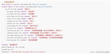 黑马hivespark离线数仓工业项目 数仓事实层dwb层构建（1）离线数仓事实表设计 Csdn博客
