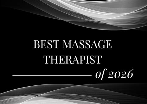 Best Massage Therapist National Beauty Awards