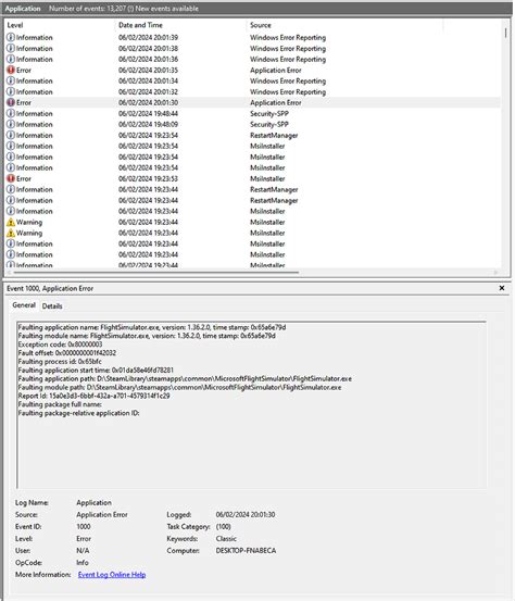 CTD On Approach To EHAM Crashes CTDs Microsoft Flight Simulator Forums