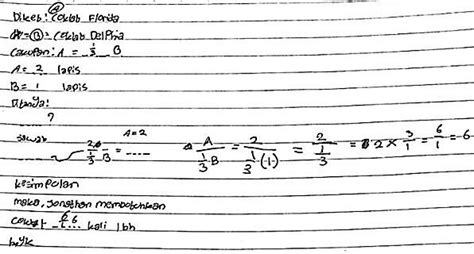 Answer Sheet Of S3 For Question Number 1 Download Scientific Diagram