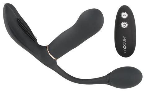 Gogasm Pussy And Ass Vibrator Black