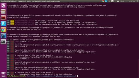 Node Js Error In Protobuf Npm ERR Code ELIFECYCLE While Setting